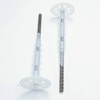 China 60×200MM HDPE Plastic Insulation Anchors with 8MM Steel Nails for Building Panels & Roofing (ISO9001 Certified) for sale
