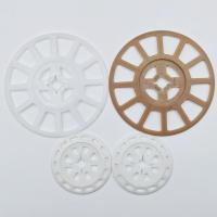 China 50MM PP PE Plastic Insulation Washers - ISO9001 Certified Split Nail Washers for Roof/Wall Construction for sale