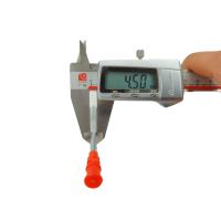 China Red Cap 80MM Fixed Disc Hammered Concrete Plastic Insulation Anchors 1.12KN Capacity ISO9001 Certified for sale