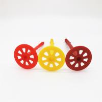 China OuSen Plastic Insulation Fasteners 8MM/10MM for Fiberglass & Rock Wool - ISO9001 Certified for sale