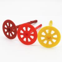 China ISO9001 Certified PP Plastic Insulation Fasteners 62MM-500MM with Galvanized Nails for sale