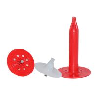 China 60mm HDPE Insulation Fixing Anchors for Gas Fastening Tools - ISO9001 Certified (42MM/52MM Nail Options) for sale