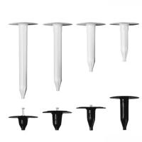 China OEM 60mm Foam Insulation Fasteners - HDPE Plastic Concrete Nails with Fluted Shank (42MM/52MM) for sale