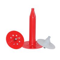 China HDPE Plastic Insulation Nail Anchors for Roofing - 25-250MM Thermal Fasteners with Fluted Shank for sale