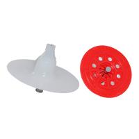 China HDPE Plastic Insulation Nail Anchors for Roofing - 25-250MM Thermal Fasteners with Fluted Shank for sale