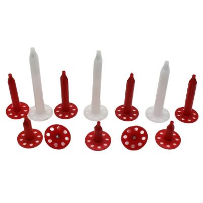 China HDPE 50mm Thermal Foam Insulation Fasteners - Rigid Wall Anchors with TiCN Coating (ISO9001 Certified) for sale