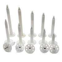 China 50MM Plastic Insulation Fasteners - HDPE Disc & Steel Nail (10-200MM Length, ISO9001 Certified) for sale
