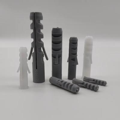 China 6×30mm PP/PA Plastic Anchor Wall Plug - Grey Nylon Sleeve Anchor with ISO9001 Certification for sale