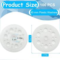 China Plastic Foam Insulation Washers 0.5mm ISO9001 Certified for Chemical Resistance and Durability for sale