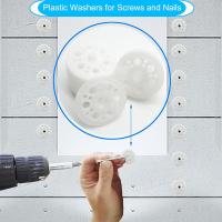 China 0.5mm Plastic Insulation Washers - ISO9001 Certified, UV & Chemical Resistant, Round Gasket for Thermal Insulation for sale