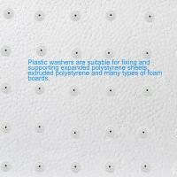 China ISO9001 Certified UV-Resistant Plastic Insulation Nail Washer - 10 MPa Tensile Strength, Flame Retardant for sale