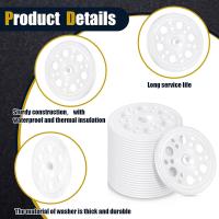 China ISO9001 Certified Plastic Insulation Washers - 200% Elongation, UV & Chemical Resistant for sale