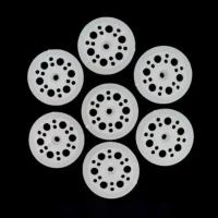 China 0.5mm Round Plastic Insulating Washers - Flame Retardant, ISO9001 Certified (Shore A 70 Hardness) for sale