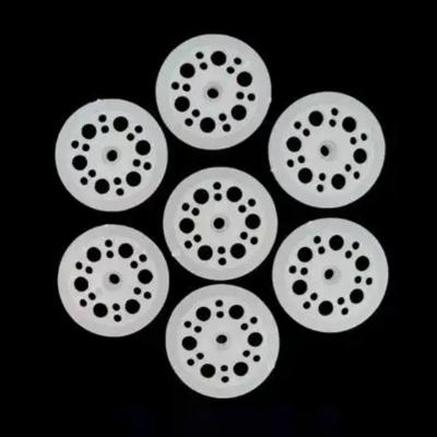 China 0.5mm Round Plastic Insulating Washers - Flame Retardant, ISO9001 Certified (Shore A 70 Hardness) for sale