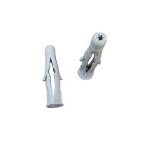 China PP Hollow Plastic Screw Anchor for Concrete Brick Walls - 60mm Diameter, 150N Shear Load, ISO9001 Certified for sale