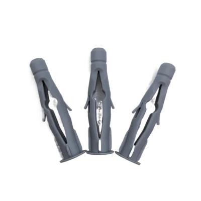 China 60mm PP Ribbed Drywall Anchors for Concrete - 150N Shear Load, ISO9001 Certified for sale