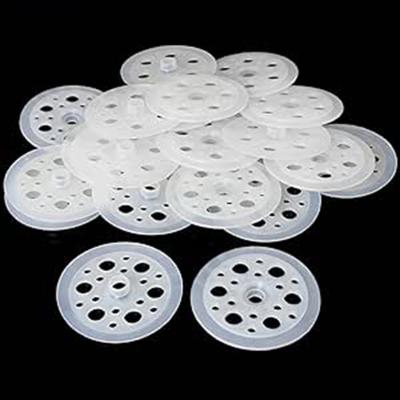 China ISO9001 Certified Round Thermal Plastic Insulation Washers - Shore A 70, Flame Retardant, UV Resistant for sale