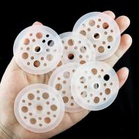 China ISO9001 Certified Round Thermal Plastic Insulation Washers - Shore A 70, Flame Retardant, UV Resistant for sale