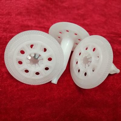 China Hdpe Thermal Foam Plastic Wall Plug Insulation Steel Pin Nail With Washer For Nail Gun for sale