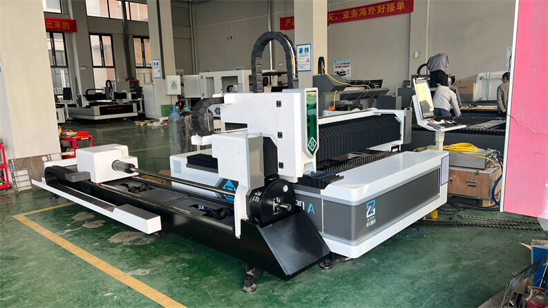 Hobby sheet and pipe metal laser cutting machine