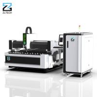 China ZL3015A Fiber Laser Cutting Machine 4000x2000mm Water Cooling for Metal Sheet and Pipe for sale