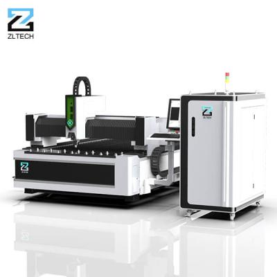 China ZL3015A Fiber Laser Cutting Machine 4000x2000mm Water Cooling for Metal Sheet and Pipe for sale