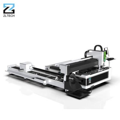 China ZLTECH 1390AC Fiber Laser Cutting Machine 0.5mm-24mm 1kw-8kw Sheet and Tube for sale