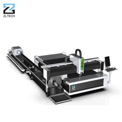 China ZLTECH 3015AC 2kW Fiber Laser Cutting Machine 60m/min Metal Pipe and Sheet for sale