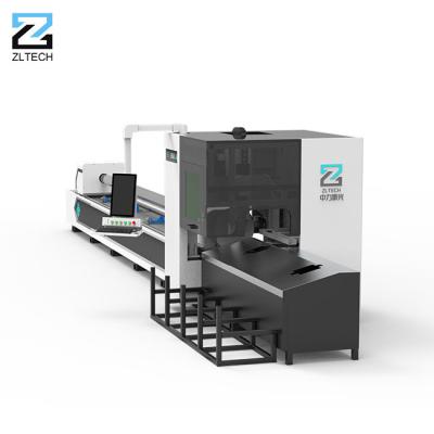 China CNC Metal Pipe Laser Cutting Machine 2000W-8000W 4 Chuck 12000mm Tube Cutter for sale