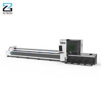 China CNC Metal Pipe Laser Cutting Machine 2000W-8000W 4 Chuck 12000mm Tube Cutter for sale