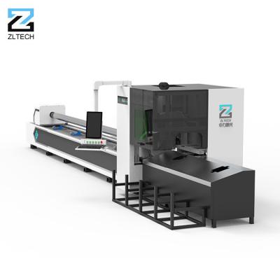 China High Precision Fiber Laser Tube Cutter 4000W 6000W 8000W 4 Chuck 12m Length for sale