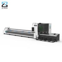 China Fiber Laser Tube Cutter Machine 1kw 2kw 4 Chuck Automatic Loading 12000mm for sale