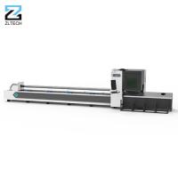 China Fiber Laser Tube Cutter Machine 1kw 2kw 4 Chuck Automatic Loading 12000mm for sale