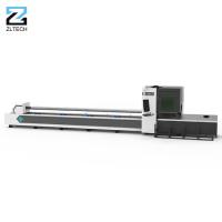 China CNC Fiber Laser Tube Cutter 2000W 3000W Automatic Loading Unloading 12m Pipe Cutting Machine for sale