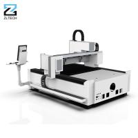 China ZLTECH 1390 Enclosed Fiber Laser Cutting Machine 1000W 3000W Water Cooling for Metal Steel for sale