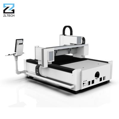 China ZLTECH 1390 Enclosed Fiber Laser Cutting Machine 1000W 3000W Water Cooling for Metal Steel for sale