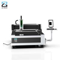 China ZLTECH 1313 Small Fiber Laser Sheet Cutting Machine 1300x1300mm 2kw 3kw for sale