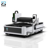 China ZLTECH 1313 Small Fiber Laser Sheet Cutting Machine 1300x1300mm 2kw 3kw for sale