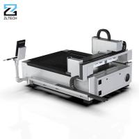 China ZLTECH 1313 Small Fiber Laser Sheet Cutting Machine 1300x1300mm 2kw 3kw for sale