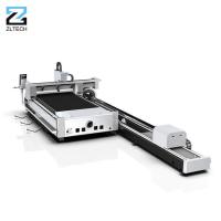 China ZLTECH 3015AC Automatic Tube Fiber Laser Cutting Machine 1kW-8kW 3000x1500mm for sale