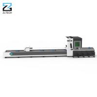 China CypCut Control Metal Pipe Laser Cutting Machine 6m 1kw 12kw Fiber Laser Tube Cutter for sale