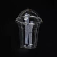 China 12oz Compostable Biodegradable PLA Cups Disposable Iced Coffee Cups With Lids for sale