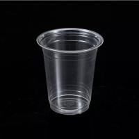 China 16 20oz Custom Printed Compostable Biodegradable PLA Cups Clear Disposable Plastic Cup for sale