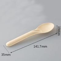 China Compostable Sugarcane Bagasse Cutlery Set Fork Knife Spoon 1000pcs per Carton Biodegradable for sale