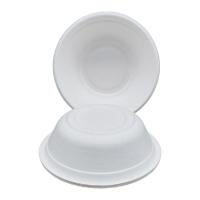 China 16oz Compostable Sugarcane Bagasse Salad Soup Bowls with Lids Biodegradable Eco Friendly Disposable for sale