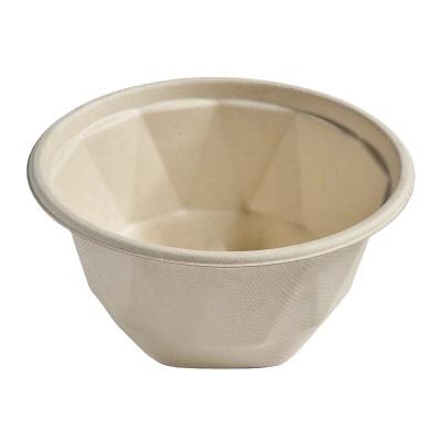 China Biodegradable Sugarcane Bagasse Bowl 1000ml with Lid Disposable Takeaway Container for sale