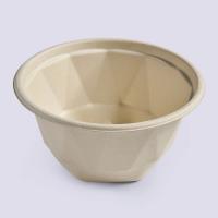 China Biodegradable Sugarcane Bagasse Bowl 1000ml with Lid Disposable Takeaway Container for sale