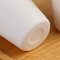 China 16oz Biodegradable Sugarcane Bagasse Takeaway Cups with Lids 400pcs for sale