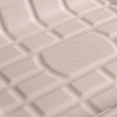 China Biodegradable Sugarcane Bagasse 8 Inch Tray for Food Fruit Vegetable Eco Friendly for sale