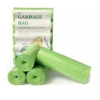 China Custom Size PLA Compostable Plastic Trash Waste Biodegradable Dog Poop Bags for sale